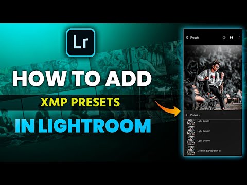 How to add/import Xmp Presets In Lightroom Mobile - Saha Social