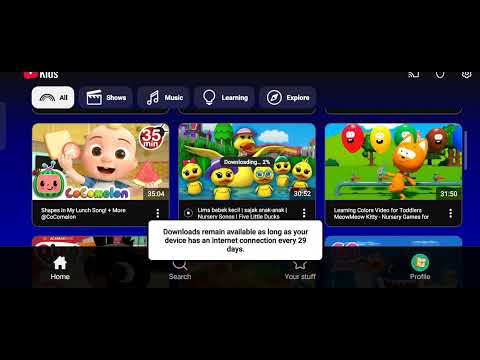 How to Use YouTube Kids Offline: Download Videos for Travel