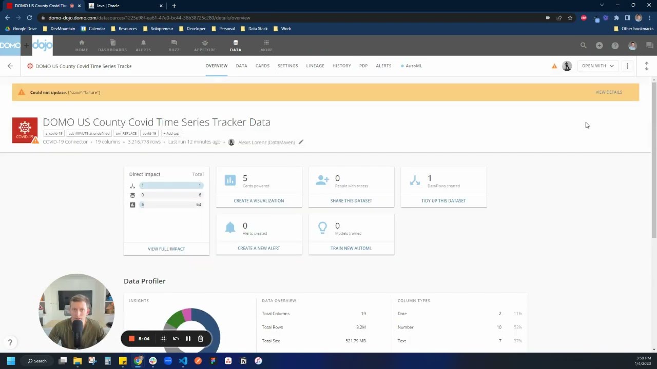 Domo  - Getting Started with the Java CLI