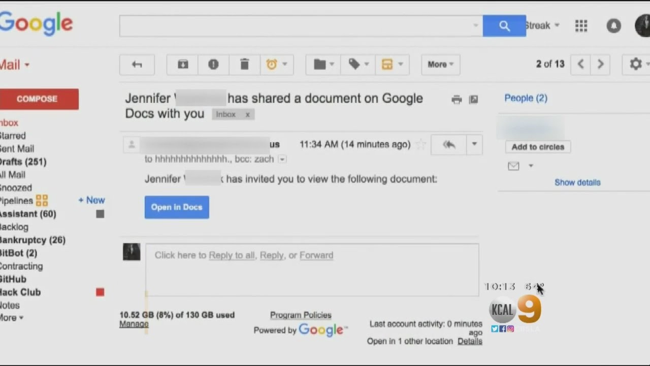 Google Warns Of Phishing Scam That Impersonates Google Docs