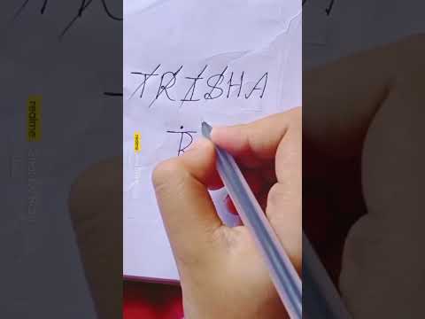 trisha name ki logo|Art queens dream|Rani||#viral #drawing #art#rani #viralshortsvideo #shorts #logo