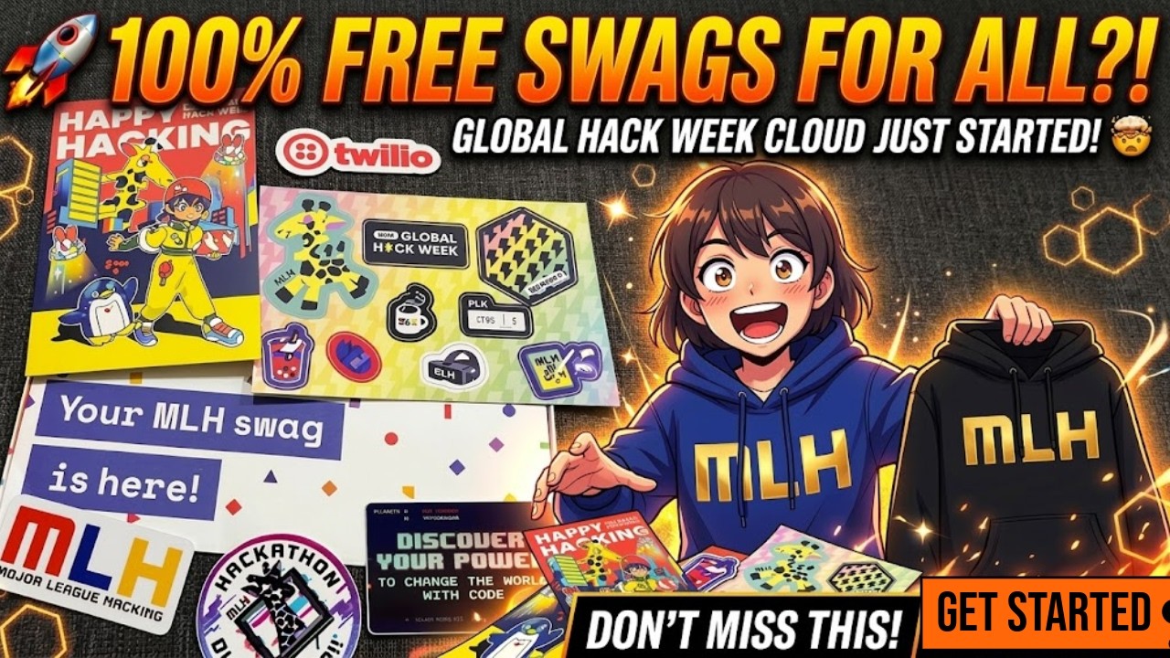 🚀 100% FREE SWAGS for All ! Global Hack Week Cloud JUST Started 🤯 | Don’t Miss This!