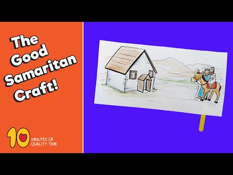 The Good Samaritan Craft - Bible Activity for Kids