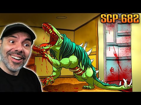 SCP-682 Still Stuck in the Backrooms Killing Everything!