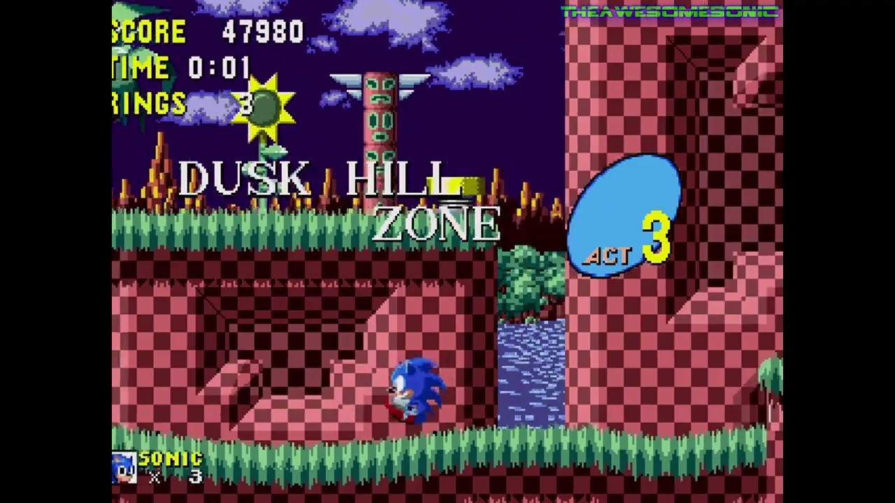 Sonic Hack - Sonic 1: Unfinished Example Remade (SHC 2022)