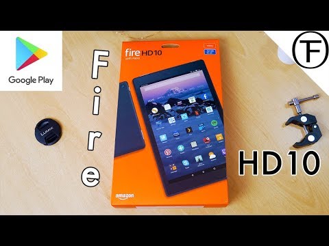 How To Install Google Play on Amazon Fire HD 10 Tablet. 😘