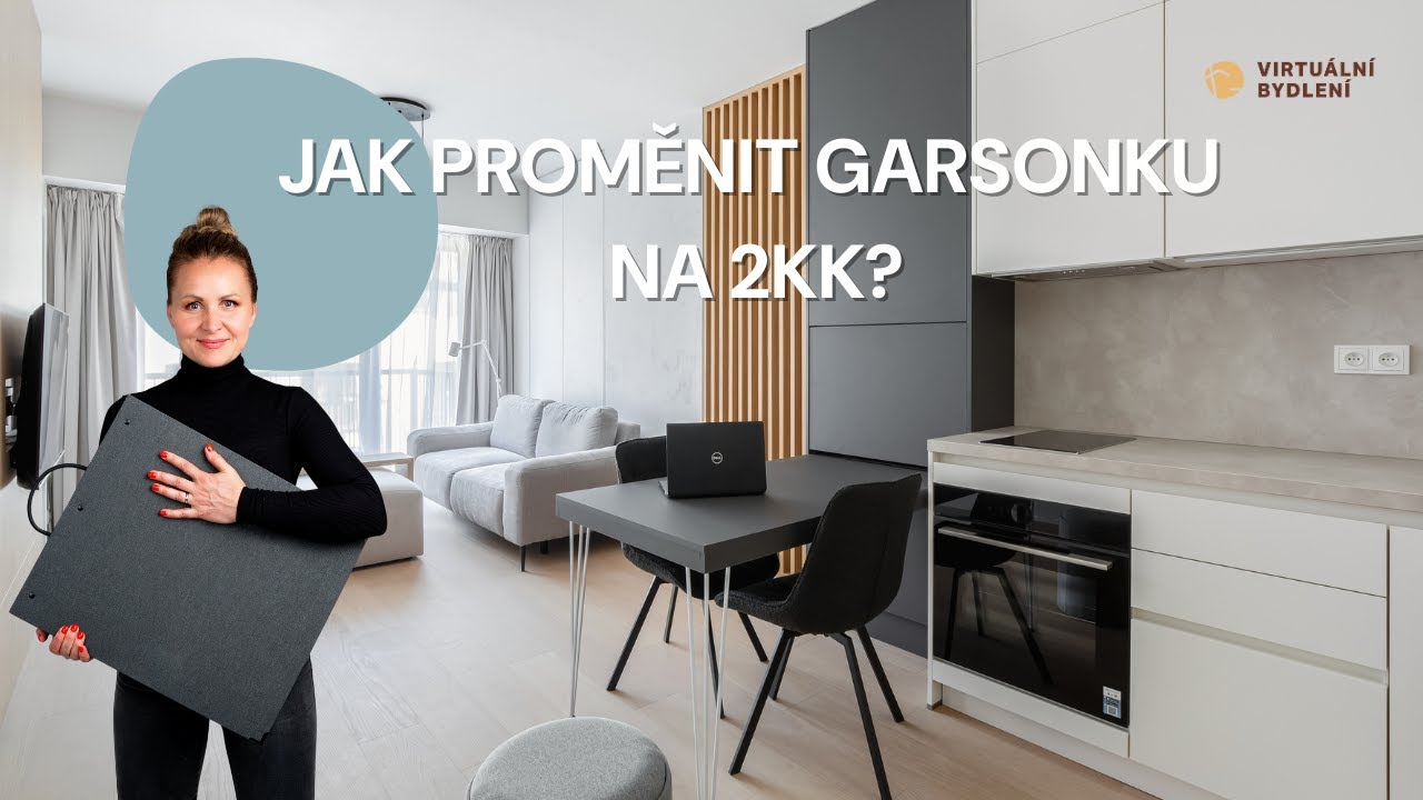 Proměna garsonky na chytré 2+kk