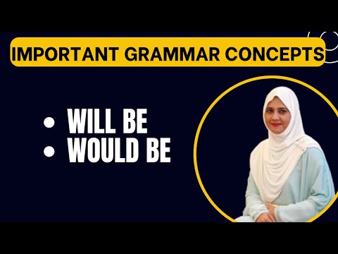 Will be Vs Would be || Modal Verbs || English Grammar Lesson
