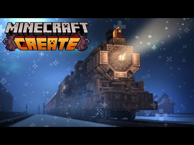 Polar Express with Create Mod (Tutorial) Minecraft Map
