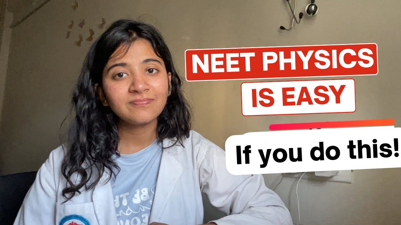 The Physics advice I wish someone gave me earlier for  NEET😳