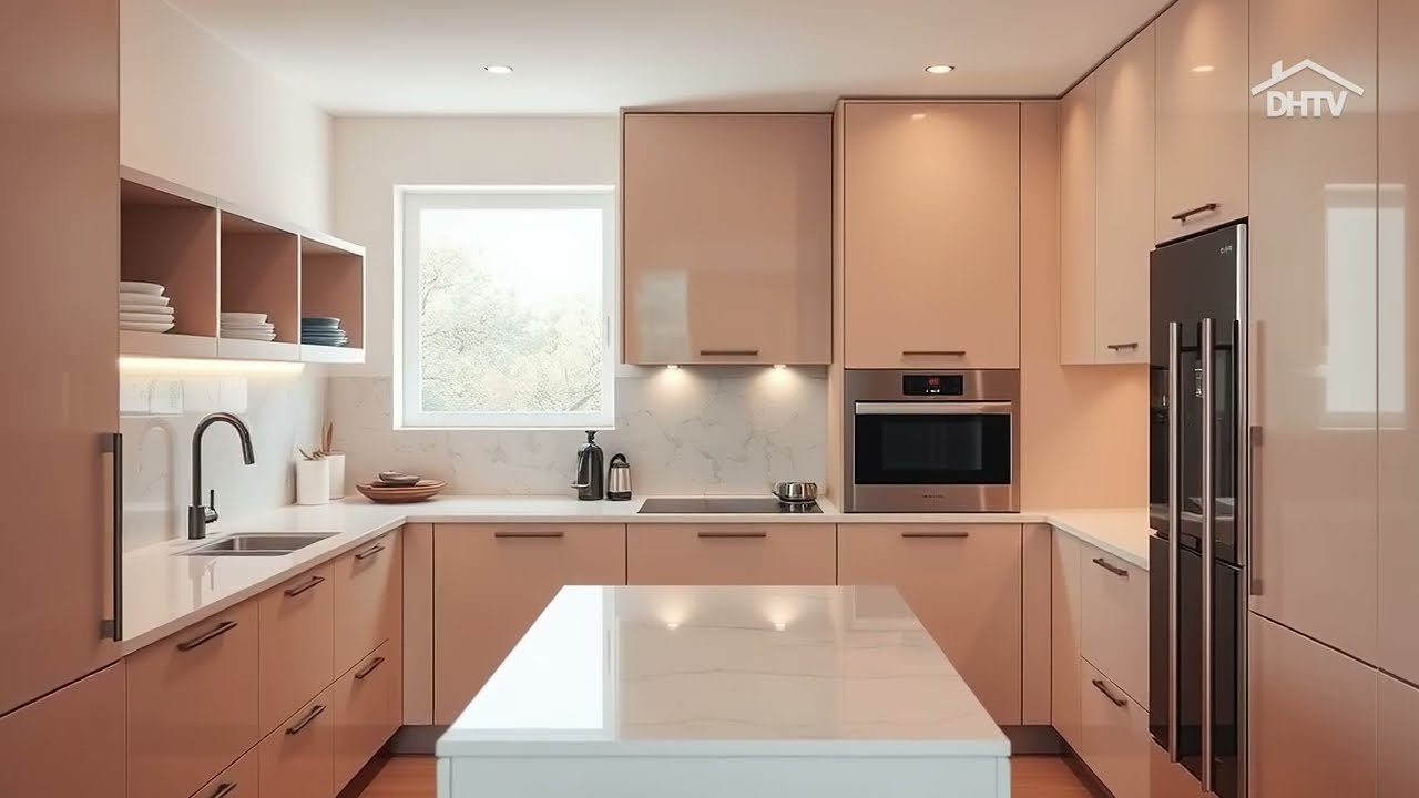 Modern Minimalist Small Kitchen Design Ideas for Narrow Spaces