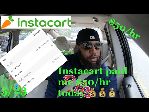 🥕Instacart!!! I made $50 per hour doing Aldi batches 🤑🤑🤑