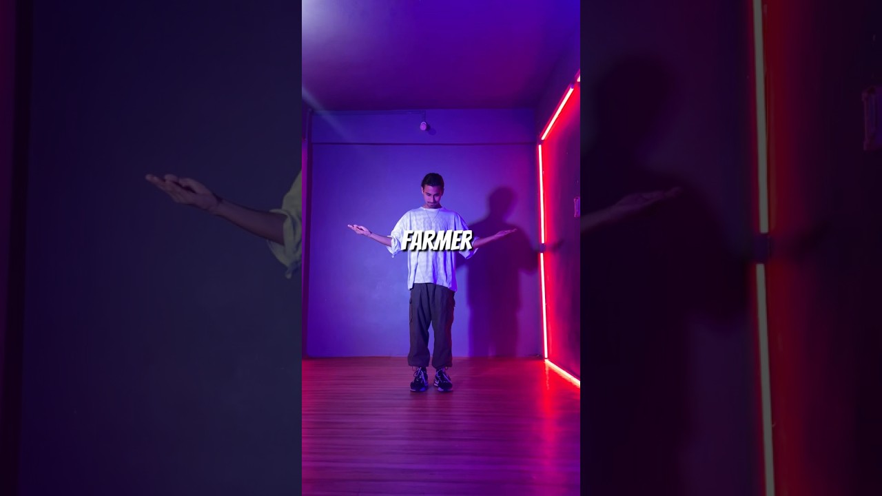House Dance Tutorial | Farmer | Beginner #shorts #Dancetutorial #Housedancetutorial