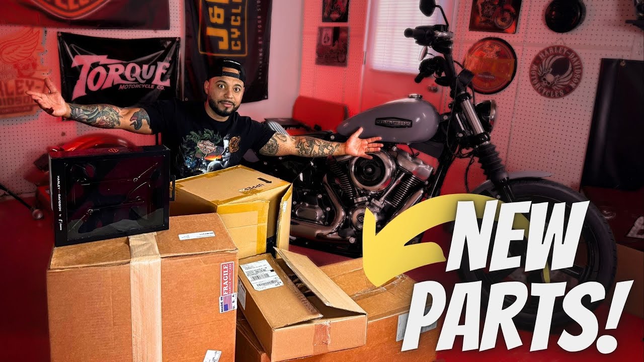 New parts for my 2026 Harley Davidson Street Bob