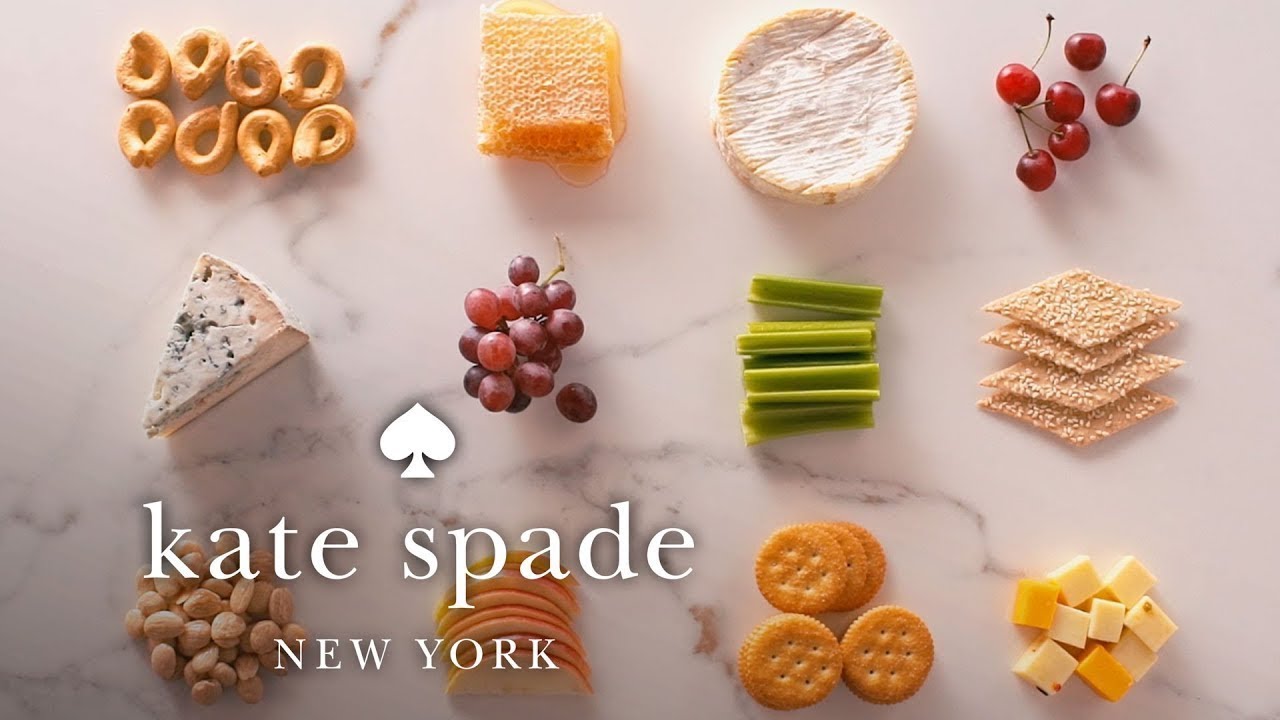 how to make a not-so-basic cheese plate | make yourself a home | kate spade new york