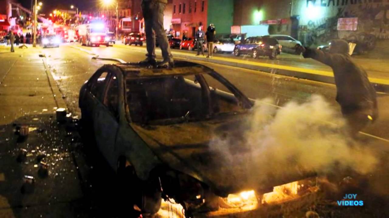 PROTESTOS VIOLENTOS EM BALTIMORE NOS ESTADOS UNIDOS   ABRIL 2015