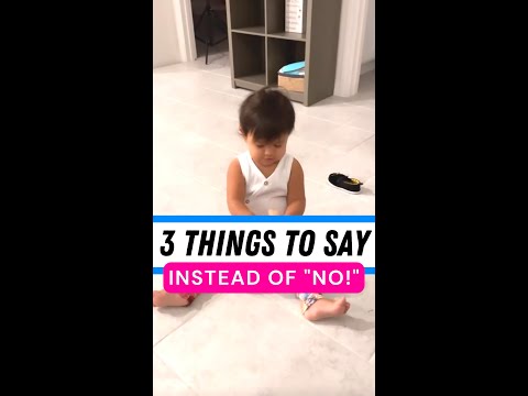 What to say instead of NO!