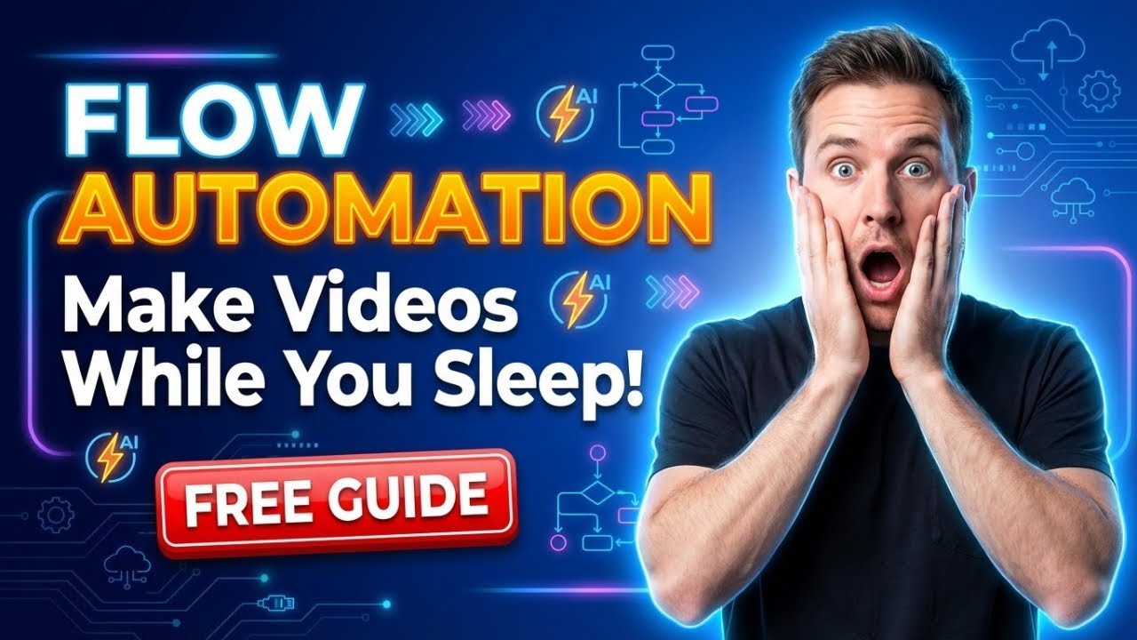 Flow Automation Full Free Revealed: Complete Veo3 Setup Walkthrough - Auto Flow Panel (Scene Queue)