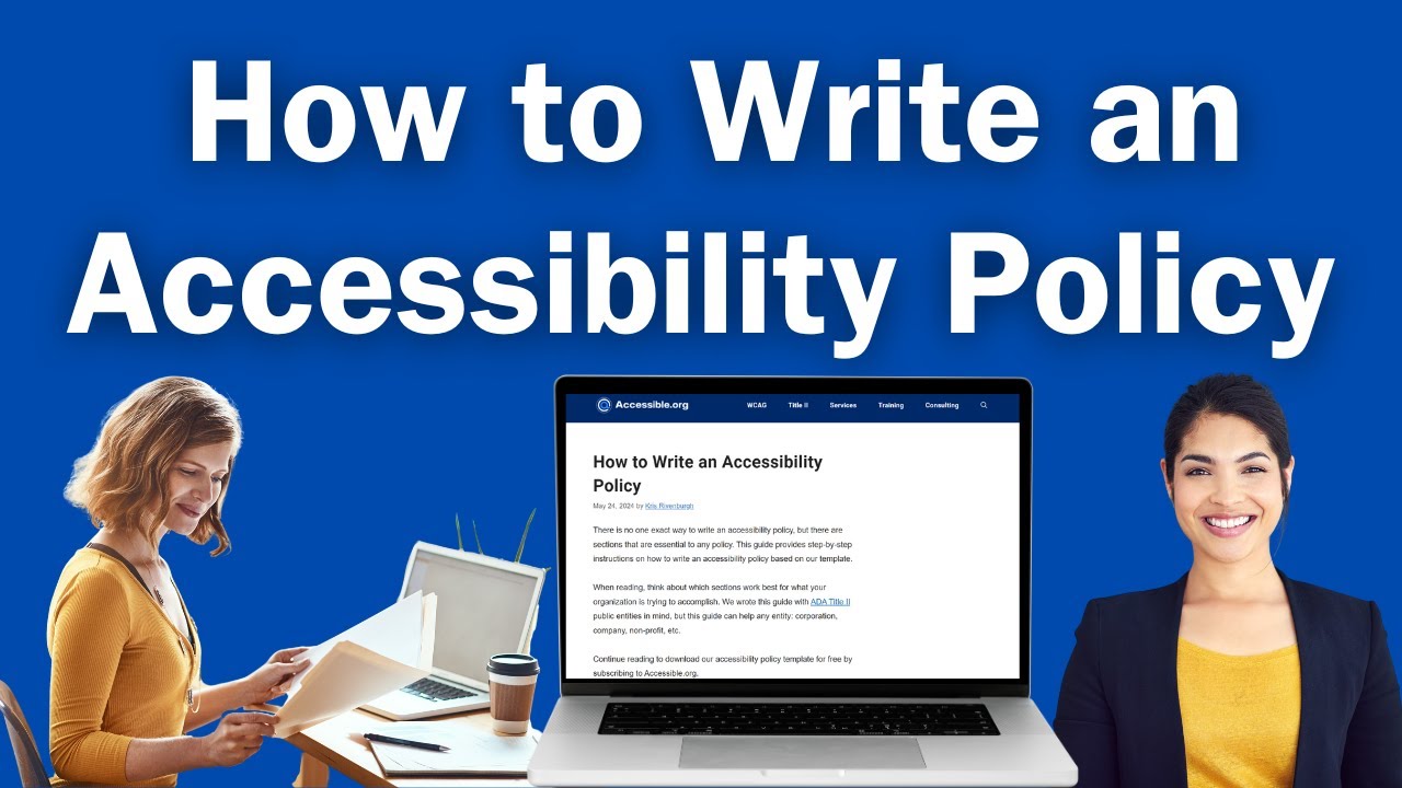 How to Write an Accessibility Policy (with Template Download)