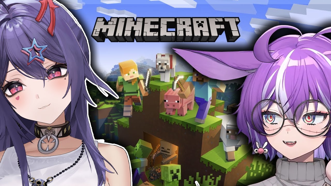 Numi Plays Minecraft w/ Michi Mochievee