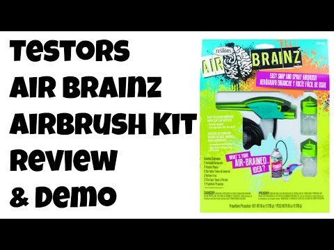 Testors AirBrainz Air Brush Kit
