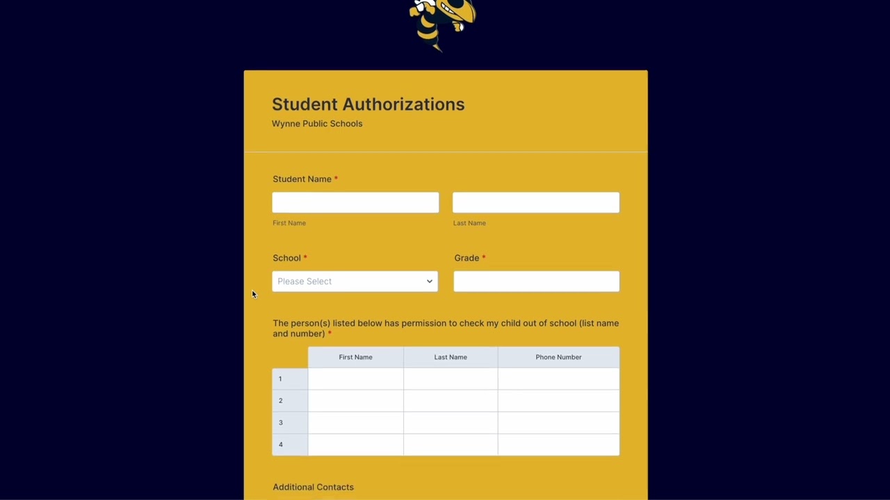 Online Student Registration Tutorial