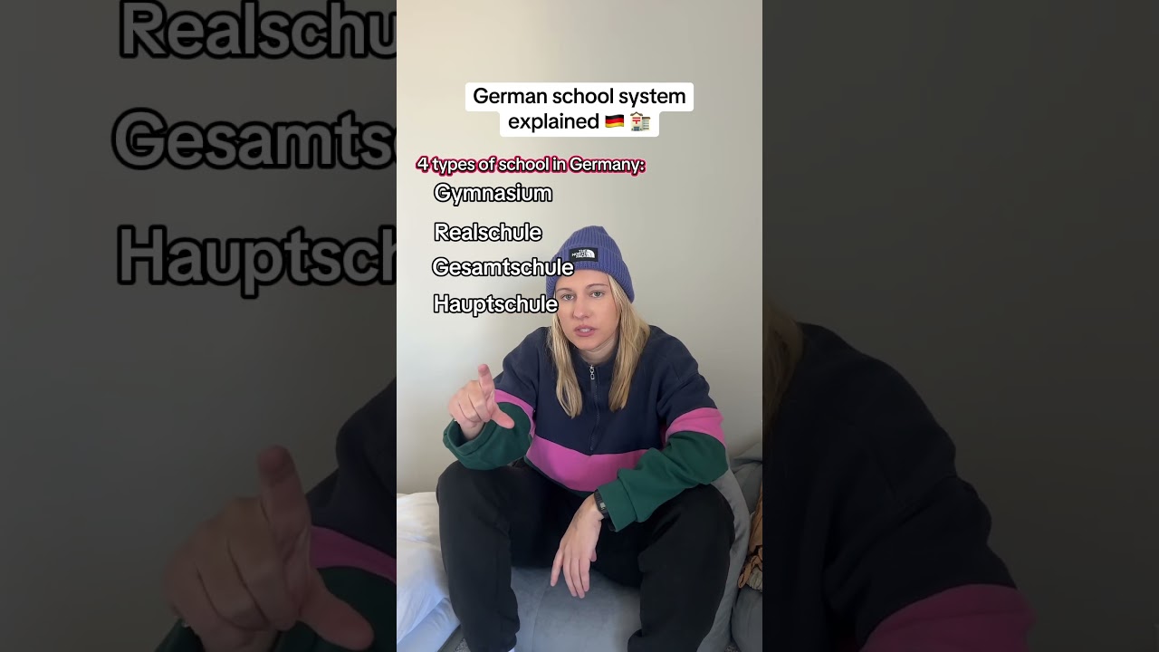 German 🇩🇪school system explained #schoolsystem #germany #germanculture #education