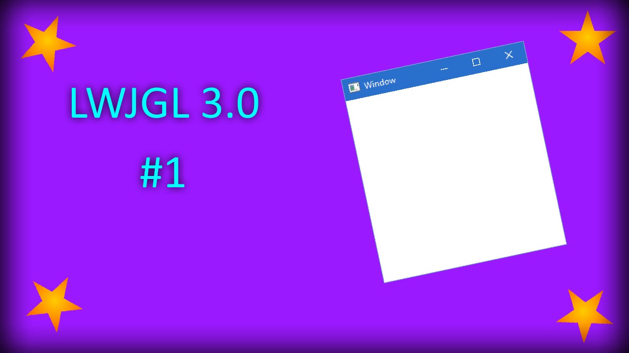 Java LWJGL 3: #1: Setting up our Workspace!