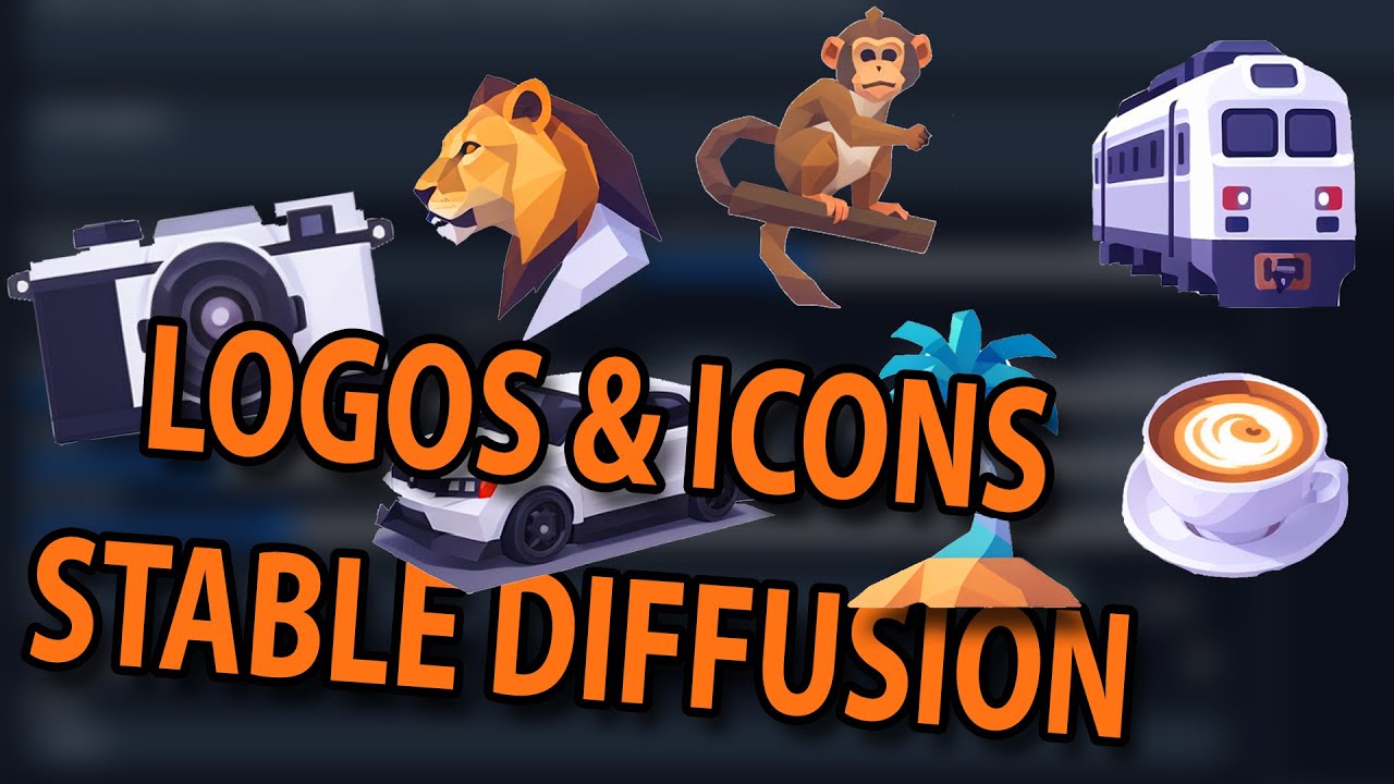 LOGOS & ICONS IN STABLE DIFFUSION [Quick Tutorial]
