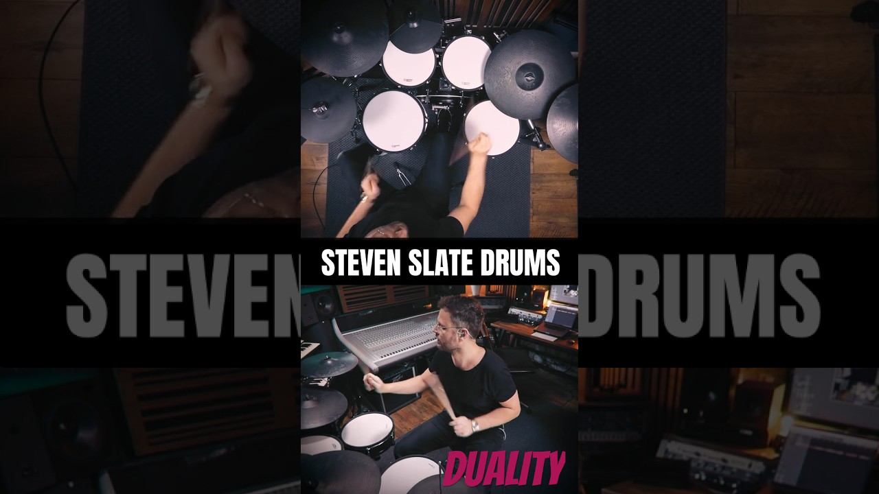 Steven Slate Duality Drums expansion played with electronic drums
