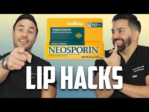 Neosporin LIP HACKS?? Lies Your Parents Told You #2 | Doctorly Explains