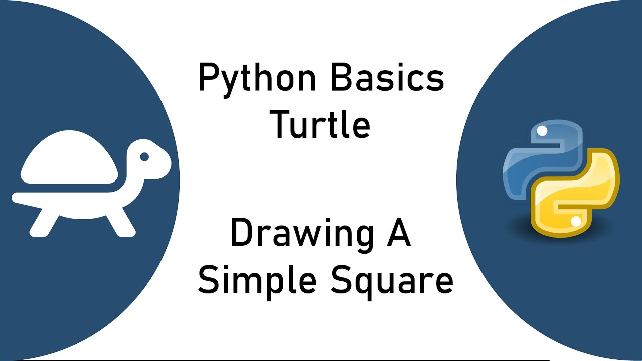 Python Turtle Basics - Drawing a Simple Square