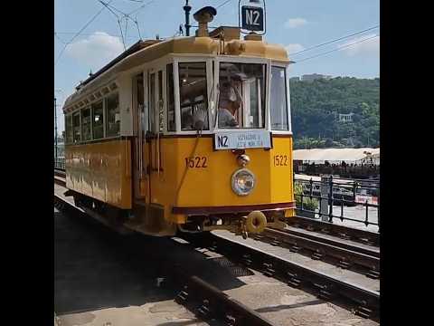 [N2] 1522 F1A Motorkocsi a Duna Korzón #villamos #bkv #bkk #budapest