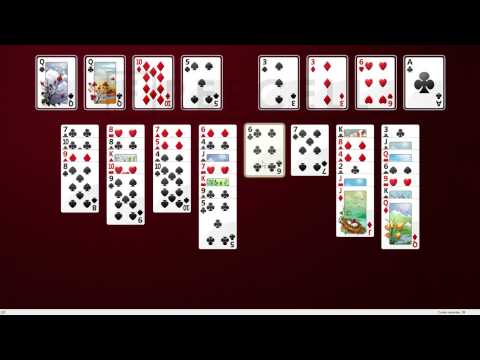 Solution to freecell game #123 in HD