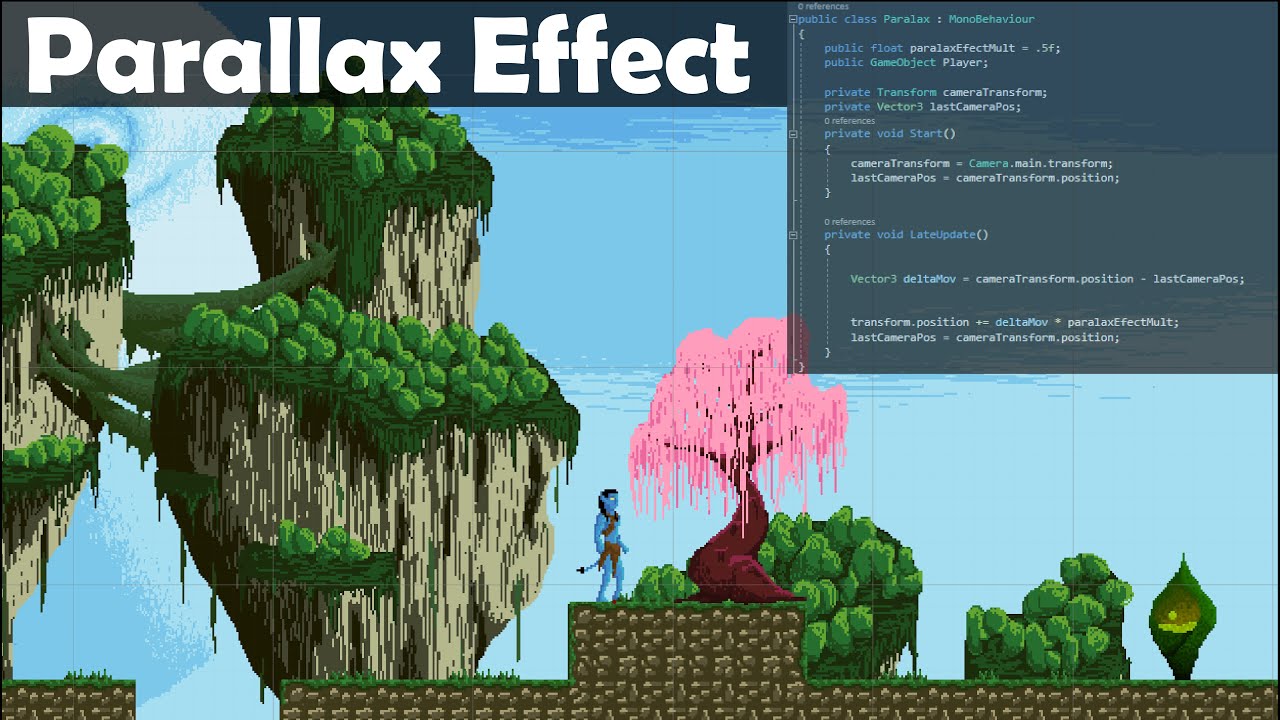 Parallax Effect - My first unity Game!!