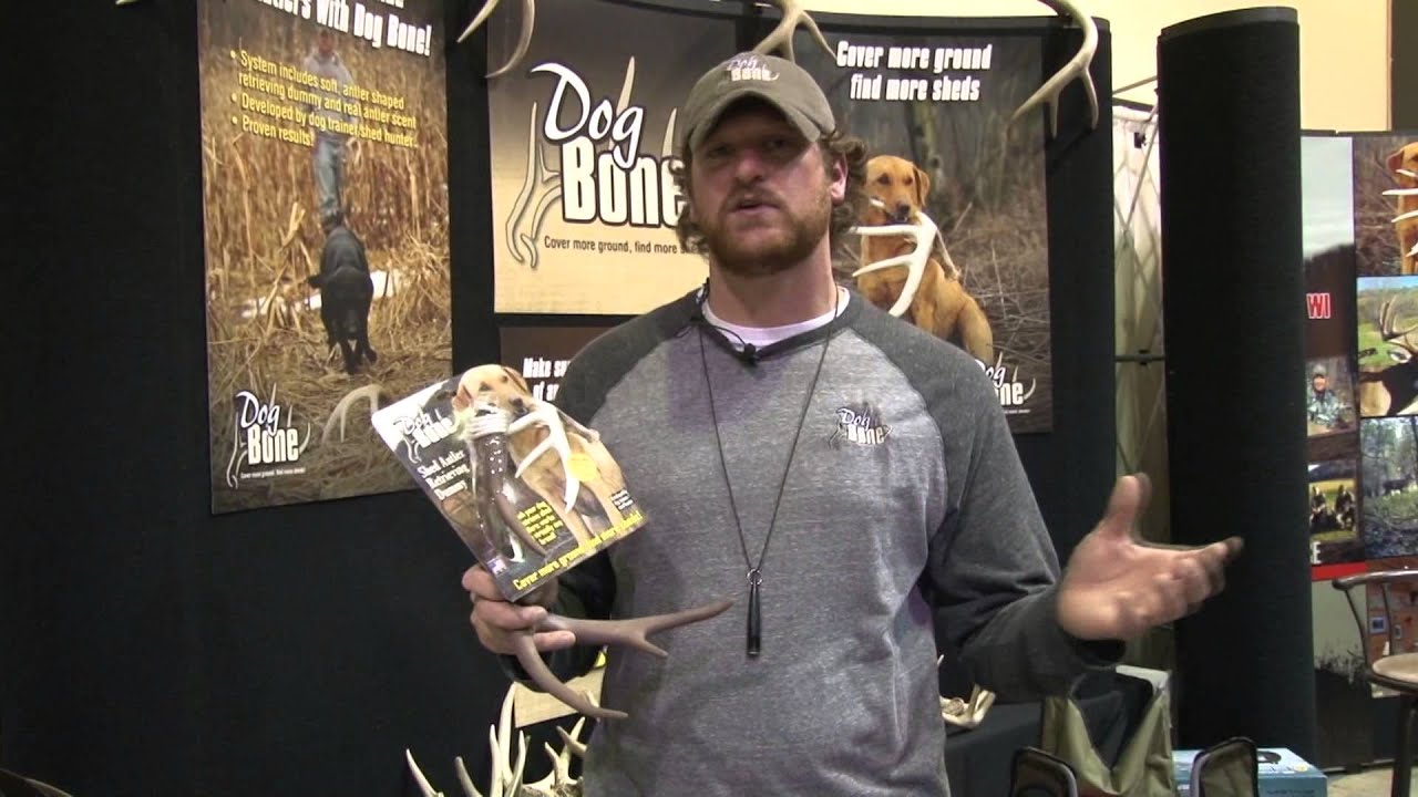 DogBone Brown Dog Training Antler Dummy- By EverythingShedDog.com