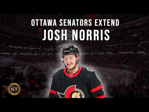 Ottawa Senators EXTEND Josh Norris LONG TERM!!
