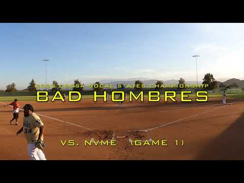 Bad Hombres vs. NVME 2022 USSSA SoCal States Men's D Championship Tournament Game 1