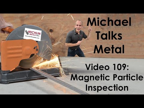Magnetic (Mag) Particle Inspection - MPI - MP - NDE - Steel and Metal Testing