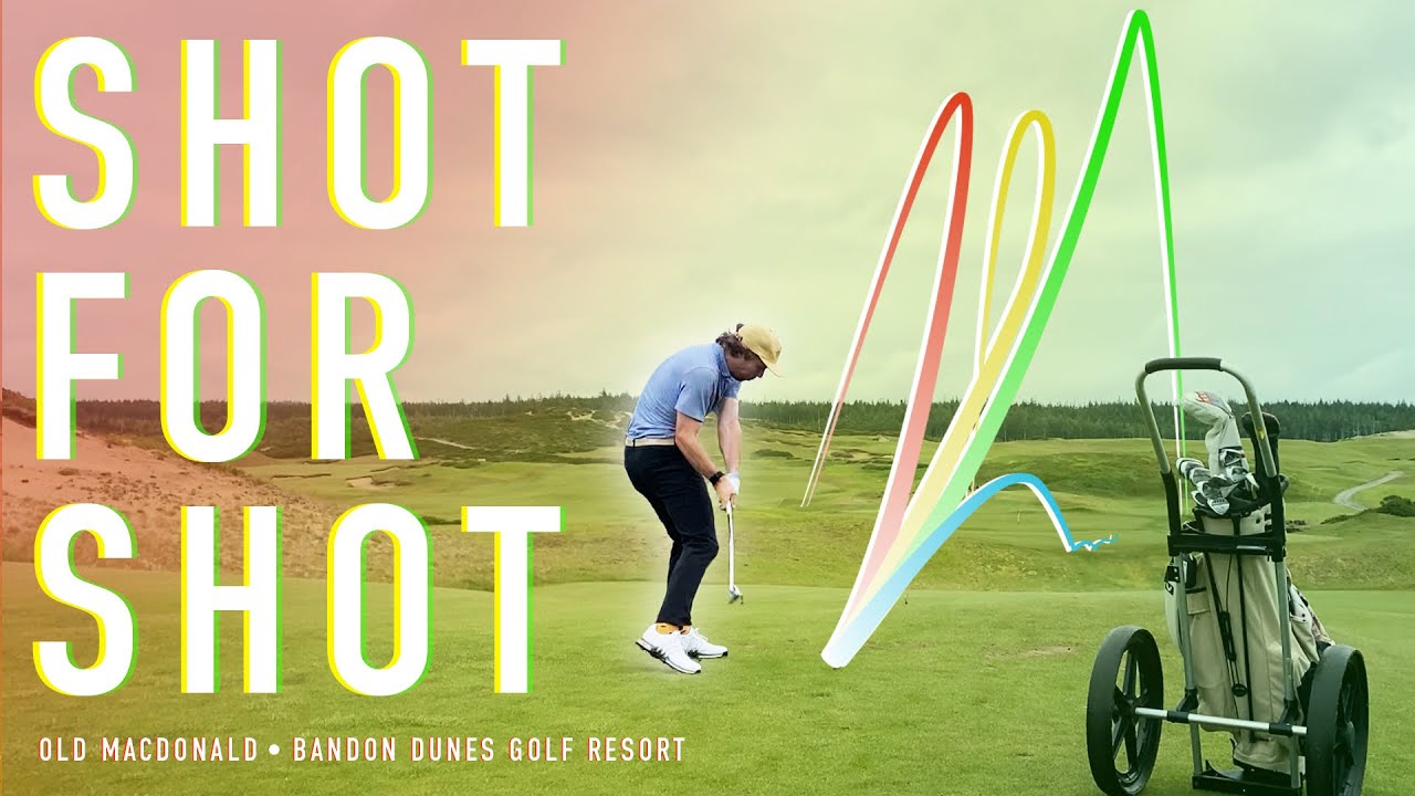 Every Shot at Old Macdonald - Front 9 - Bandon Dunes Golf Resort - EAL Course Vlog