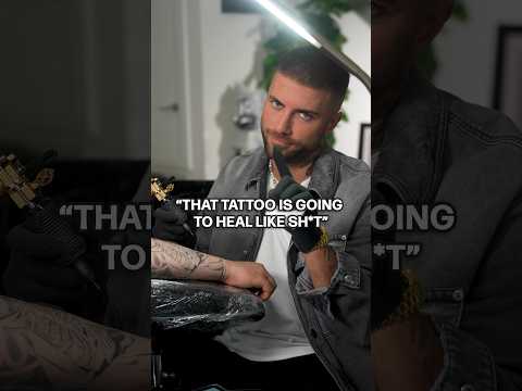 “That Tattoo is Going to Heal Like Sh*t” 🤫