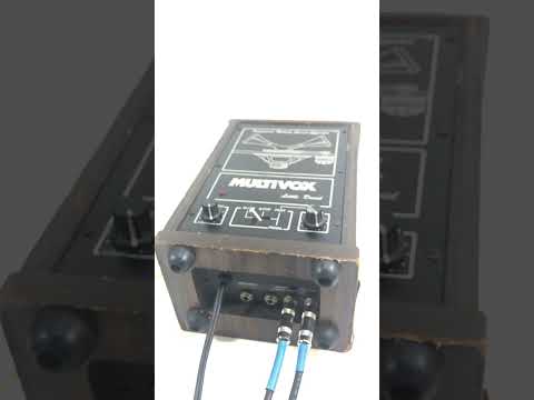 Vintage '70s Multivox LD-2 Little David Rotary Speaker | Reverb
