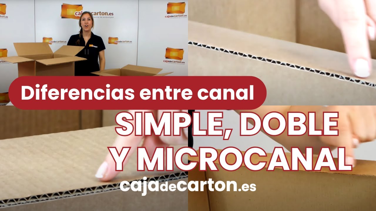 Cajas de Cartón Corrugado: diferencias entre Canal Simple, Canal Doble y Microcanal
