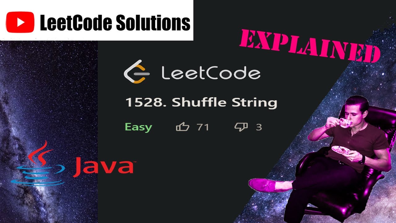 LeetCode 1528. Shuffle String Solution Explained - Java