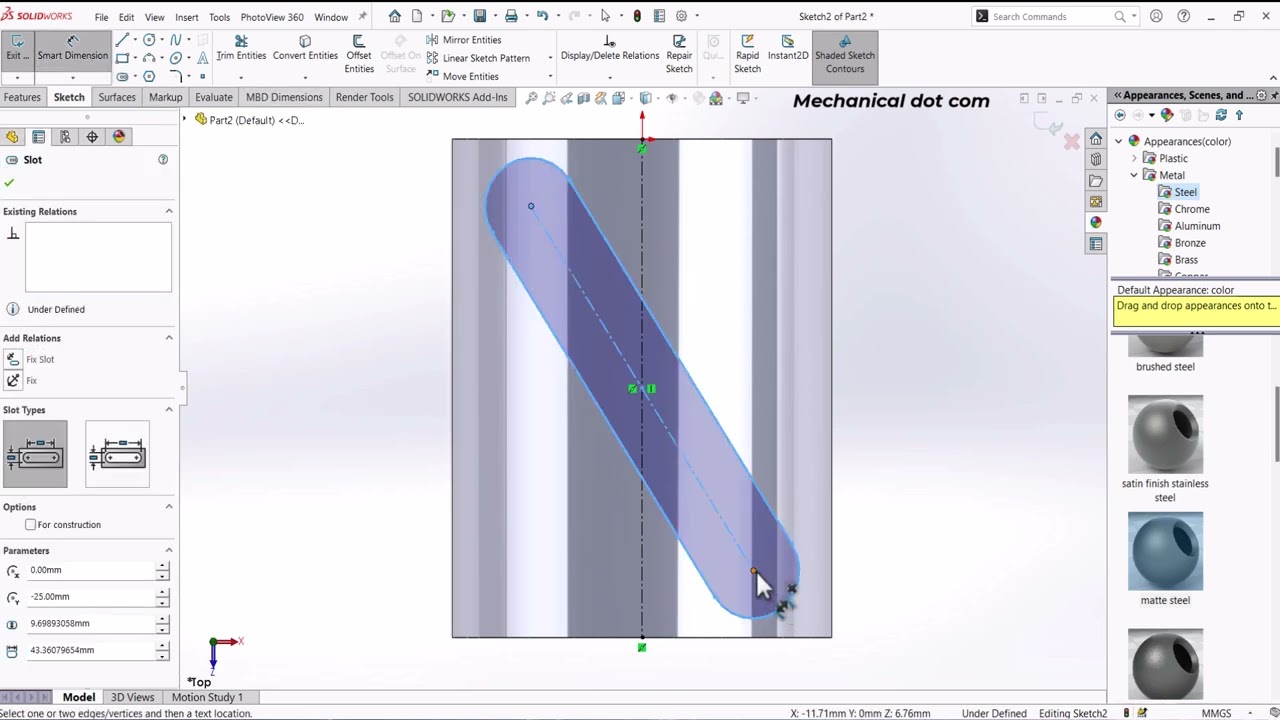 Wrap Command in Solidworks | Solidworks Tutorials | Solidworks Tutorials 2024 | Mechanical dot com
