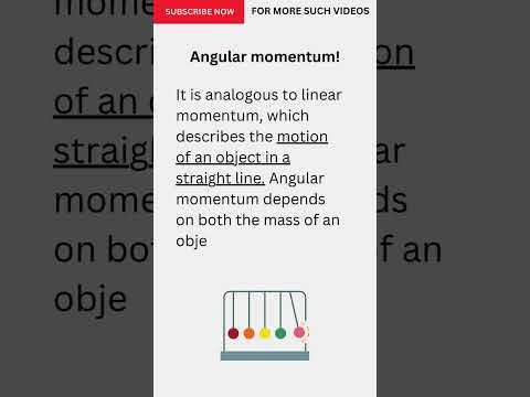 What is an Angular Momentum? Physics.