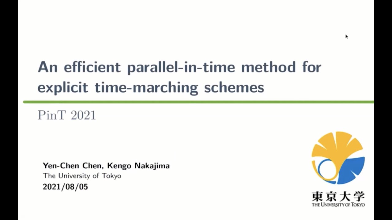 An Efficient Parallel-in-Time Method for Explicit Time-Marching Schemes