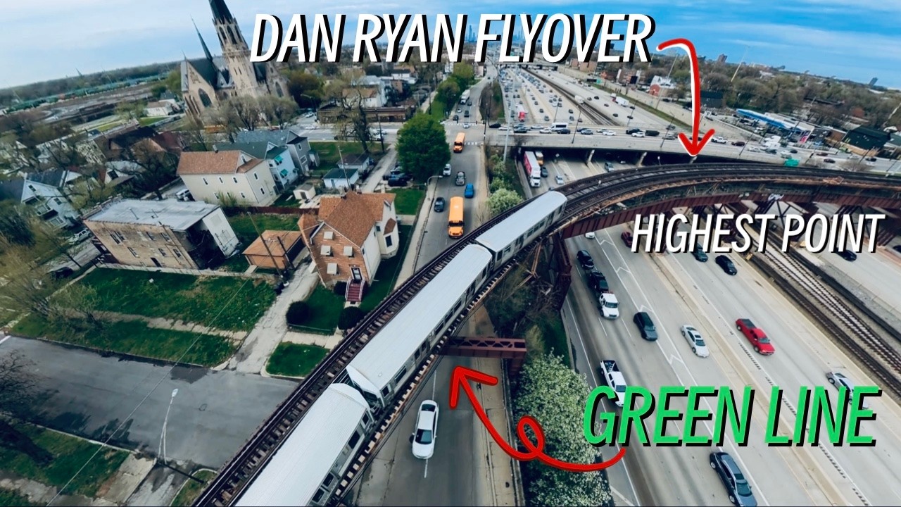 Operating CTA Green Line's Tallest 'L' Track: The Dan Ryan Flyover Experience | FITMINDS CHICAGO