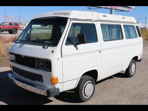 1986 Volkswagen Vanagon Westfalia For Sale at the Volkswear Garage.