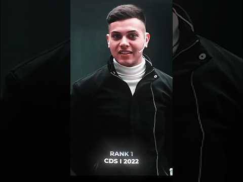 TUSHAR TANWAR 🫡 || RANK 1 CDS I 2022 ||